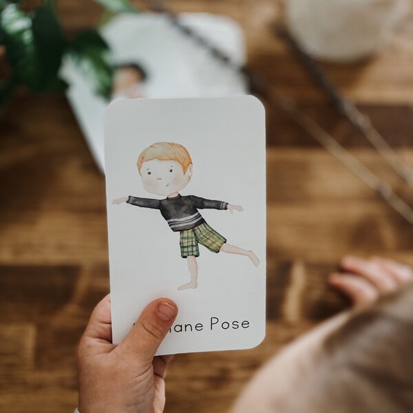 Yoga Cards for Kids - Etsy