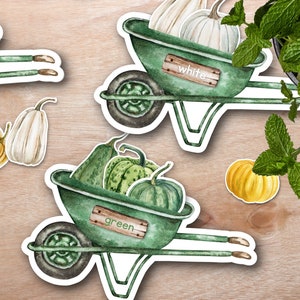 Pumpkin Color Matching Game, Toddler Montessori Activity, Preschool ...