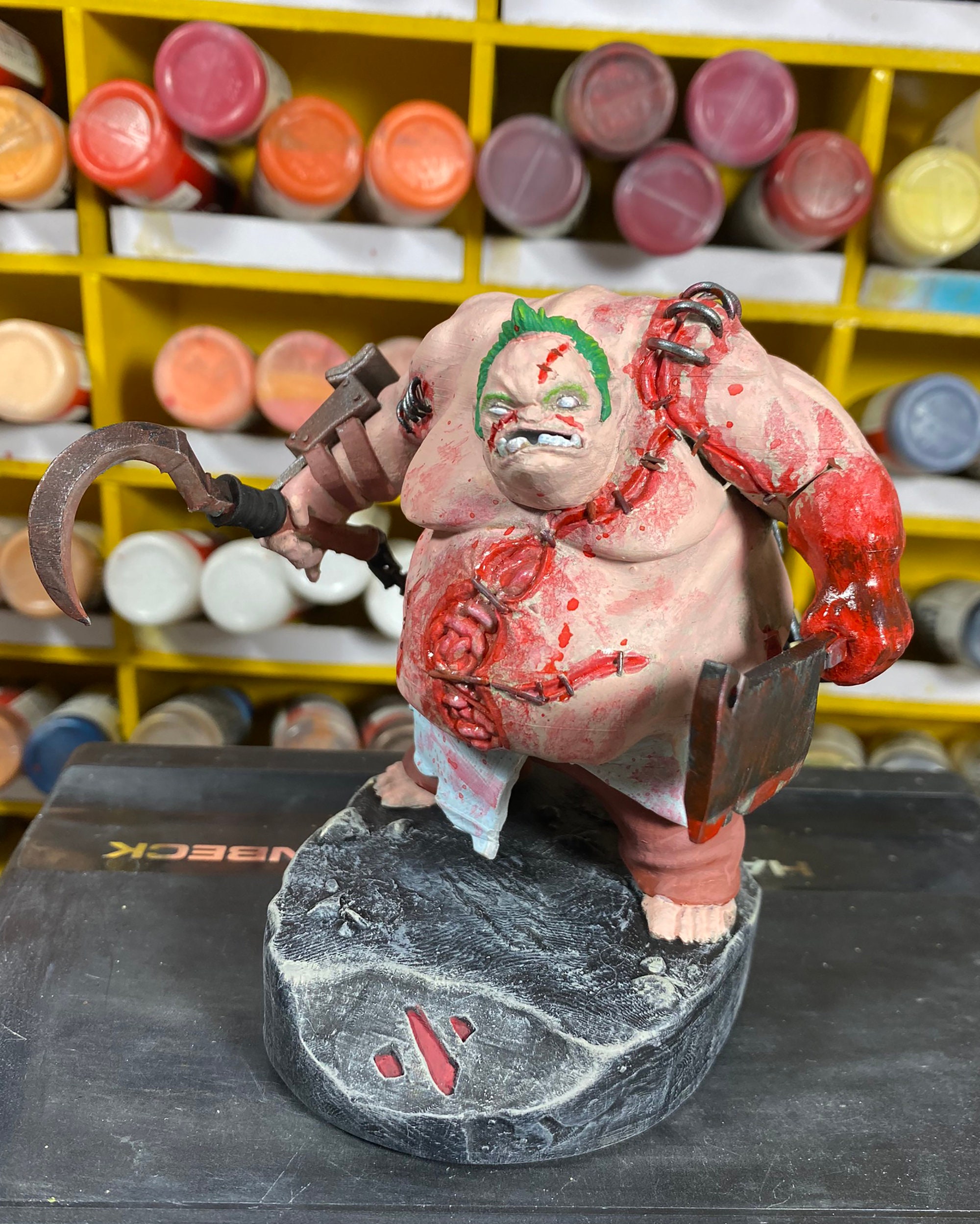 Pudge Figure Dota 2 Pudge Figure Gift for Gamer Chibi Figure - Etsy