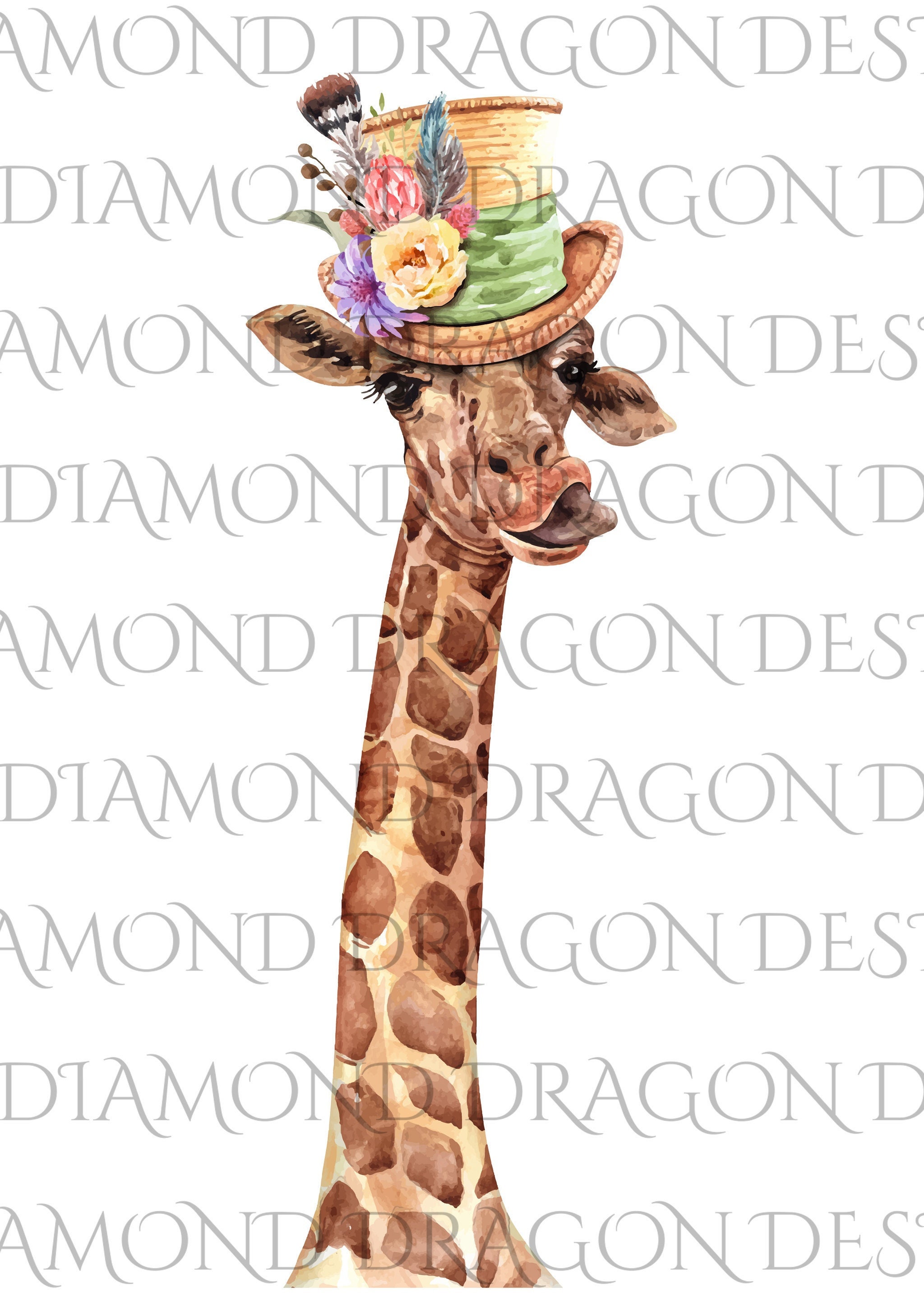 Tall Giraffe Hat