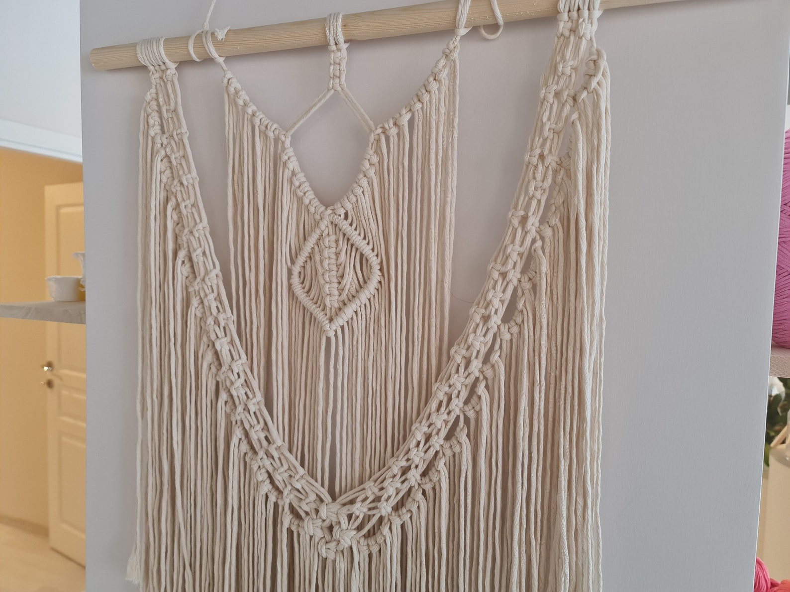 Macremè Wall Hanging Macremè Wall Art Makramee Wandbehang | Etsy