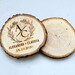 Custom Wedding Coasters,personalized Wedding Favors,rustic Wedding ...