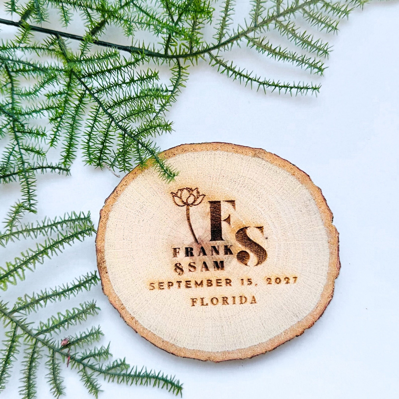 Custom Wedding Coasters,personalized Wedding Favors,rustic Wedding ...