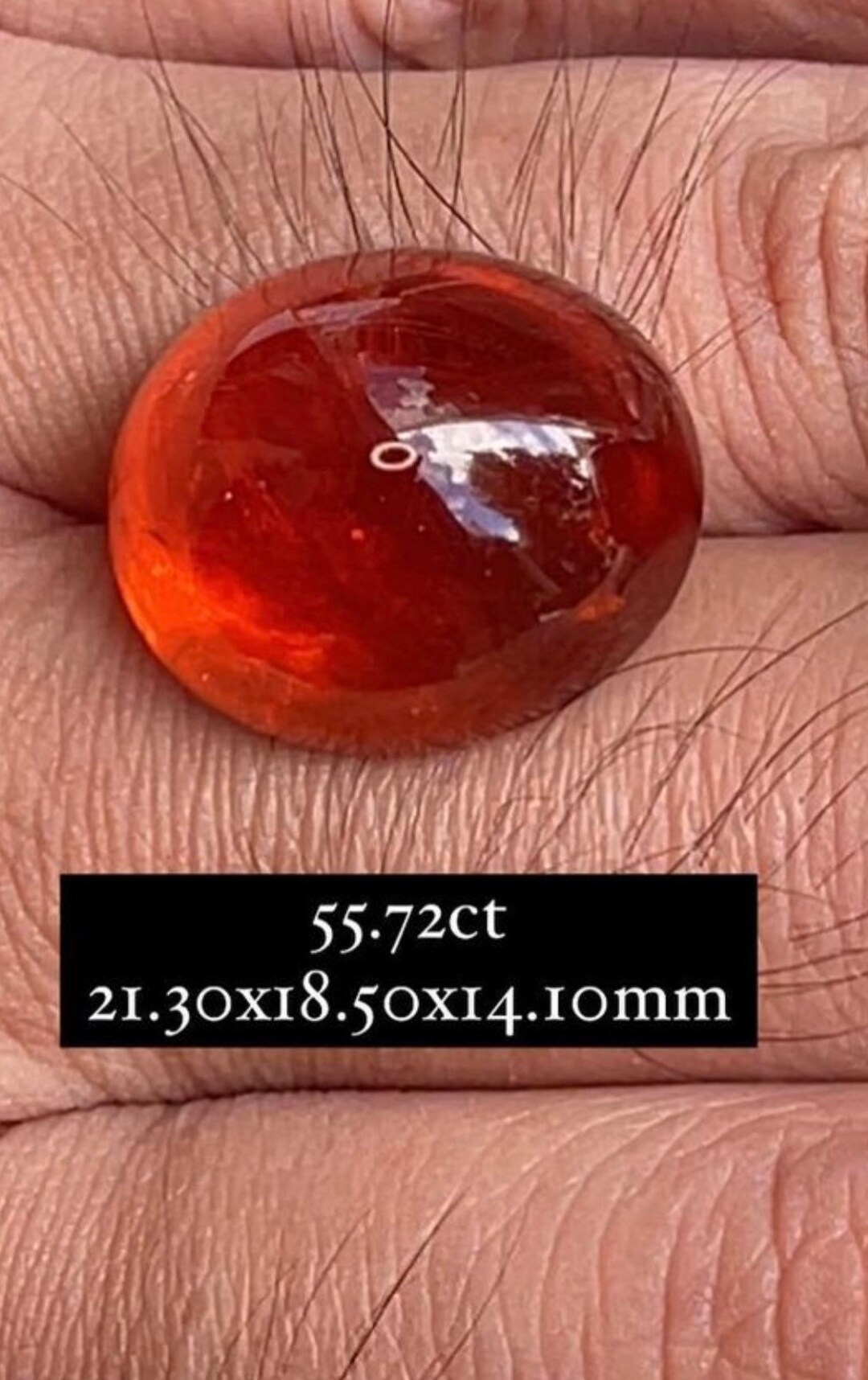 55.72CT Natural Sweet Cinnamon Color Spessartite Garnet - Etsy