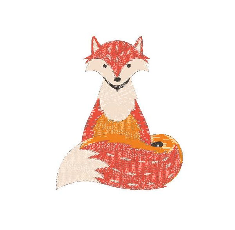 Fox Embroidery Designs - Red Fox Embroidery Design - Machine Embroidery ...