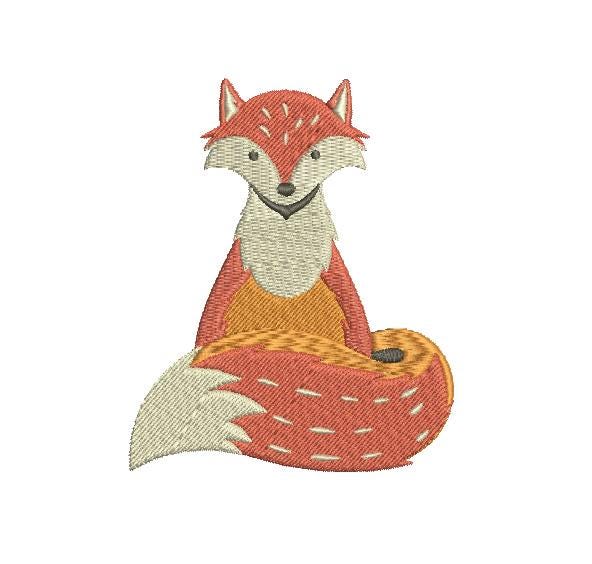 Fox Embroidery Designs - Red Fox Embroidery Design - Machine Embroidery ...