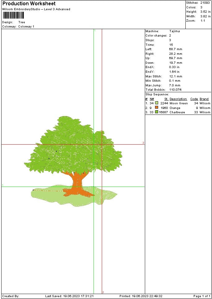 Tree Embroidery Designs Tree Embroidery Pattern Plants - Etsy