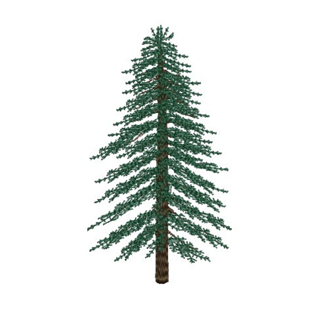 Pine Treeembroidery Designs Tree Embroidery Forest Machine Embroidery ...
