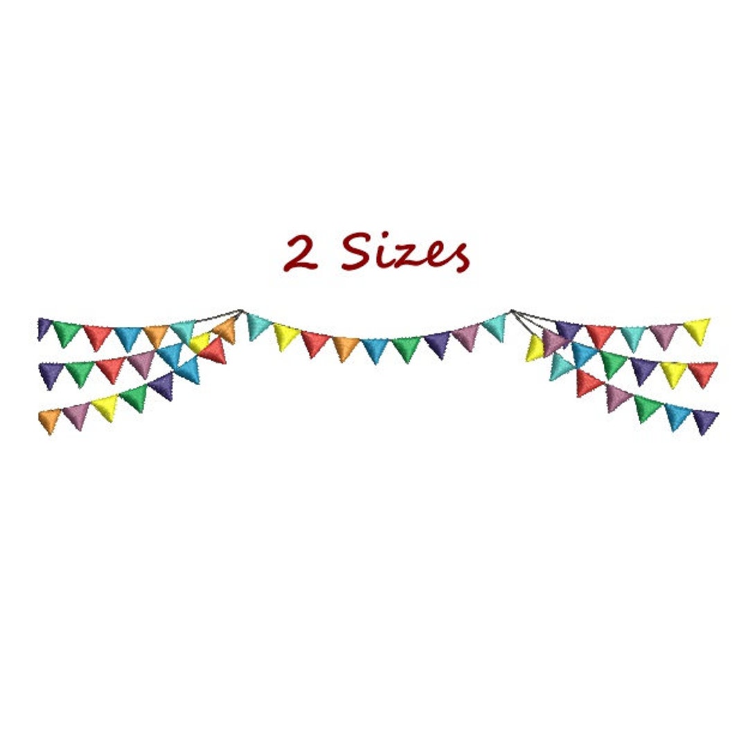 Party Flags Embroidery Designs -flags Embroidery - Party Machine ...