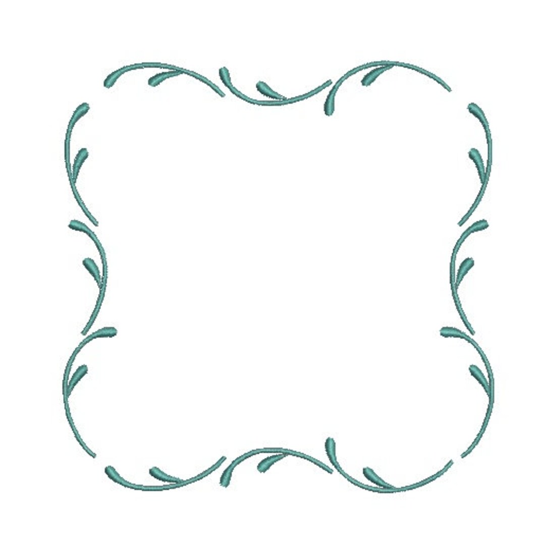 Motif Frame Wreath Embroidery Designs - Motif Wreath Embroidery ...
