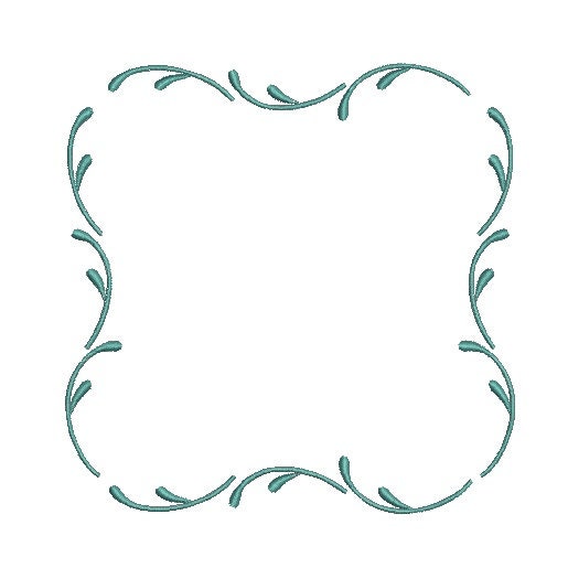 Motif Frame Wreath Embroidery Designs - Motif Wreath Embroidery ...