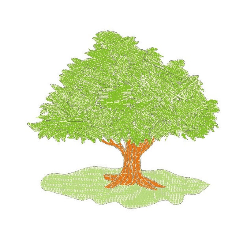 Tree Embroidery Designs - Tree Embroidery Pattern - Plants Embroidery ...