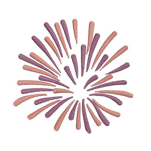 America Embroidery Designs 2 Sizes USA Embroidery Firework Machine ...