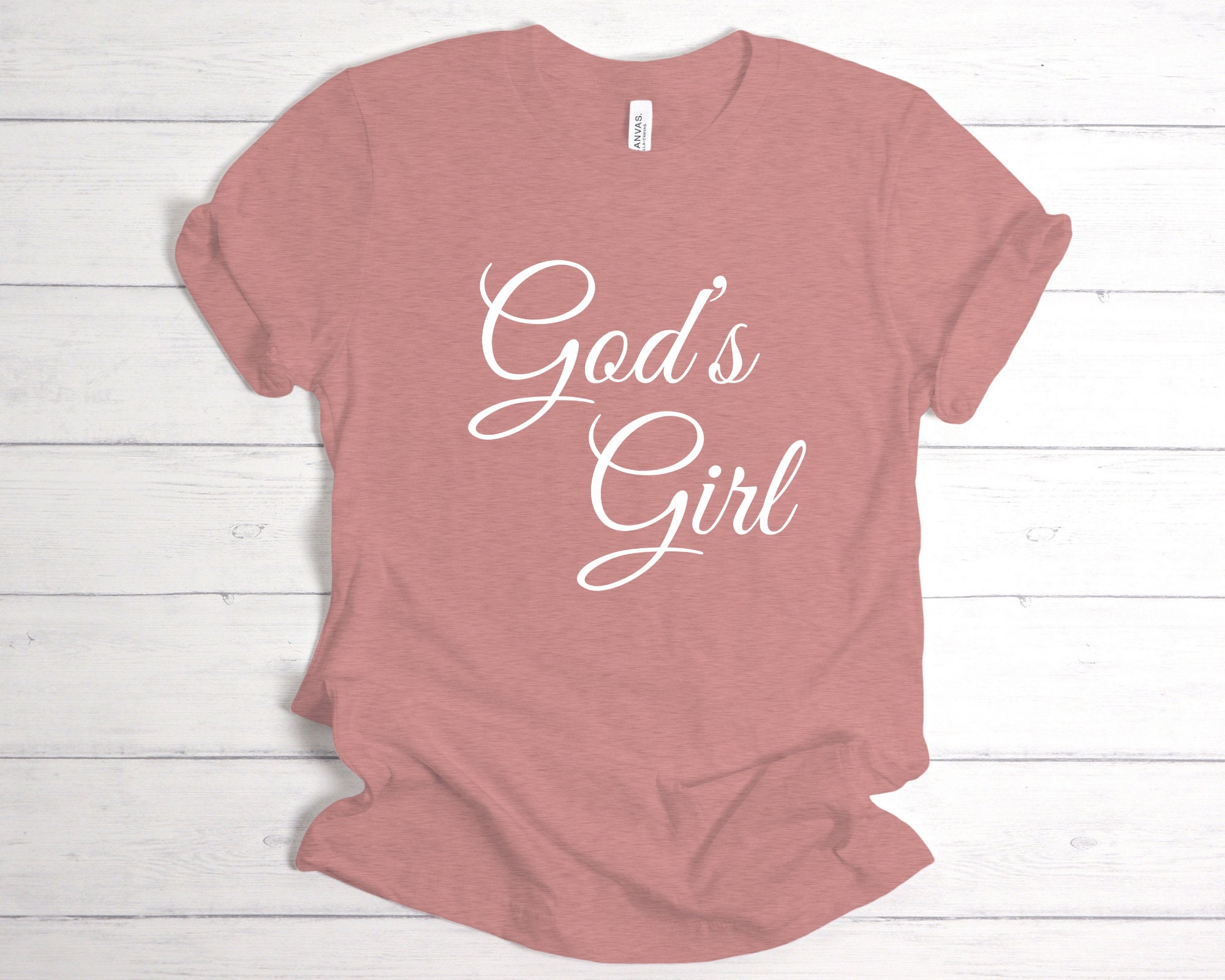God's Girl Shirt, Bible Phrase Shirt, Woman of God Shirt, Faith Shirt ...