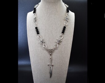 Barbed Wire Jewelry Set - Etsy