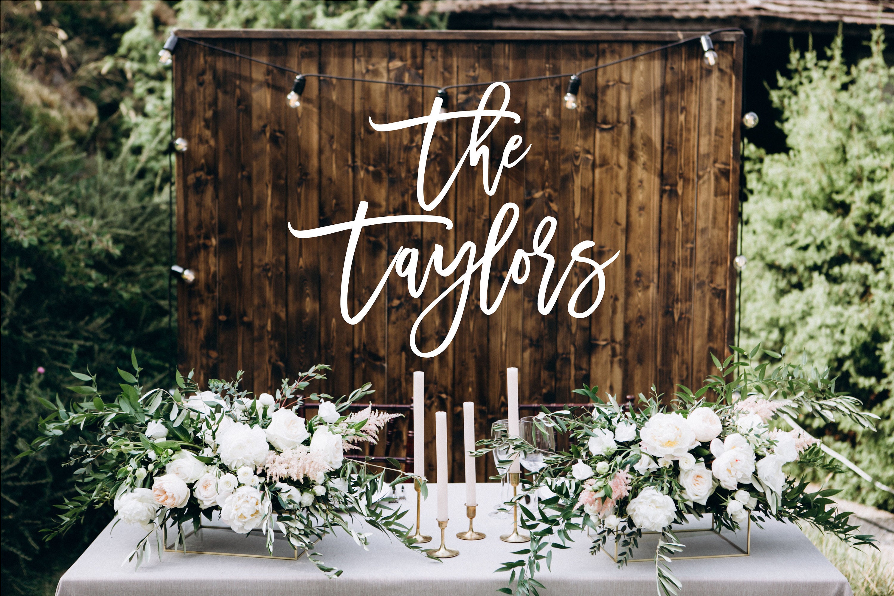 Wedding Signs, Wedding Sign, Wedding Decor, Wedding Decorations ...