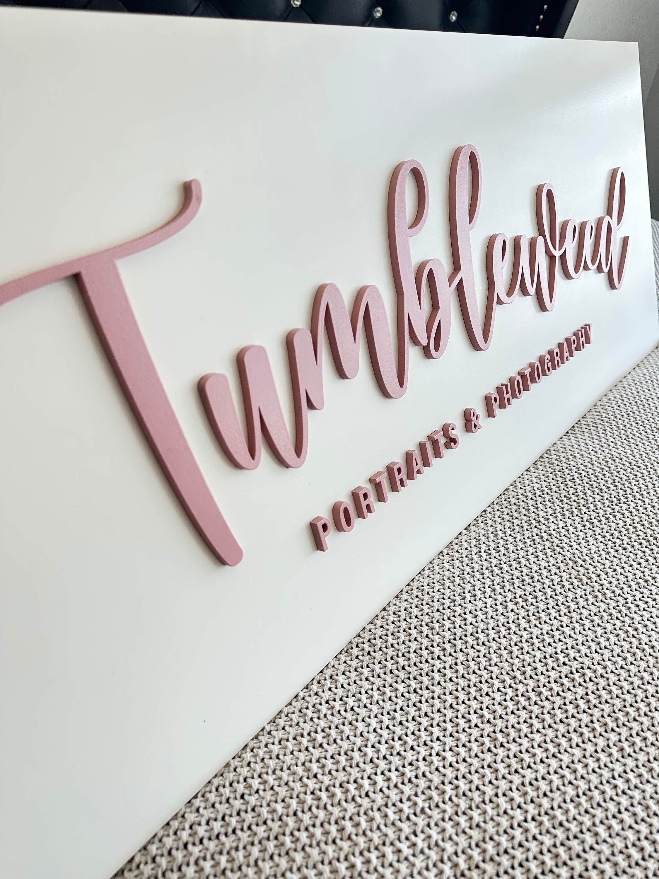 Wooden Logo Sign Business Logo Market Stall Display Hanging Sign ...