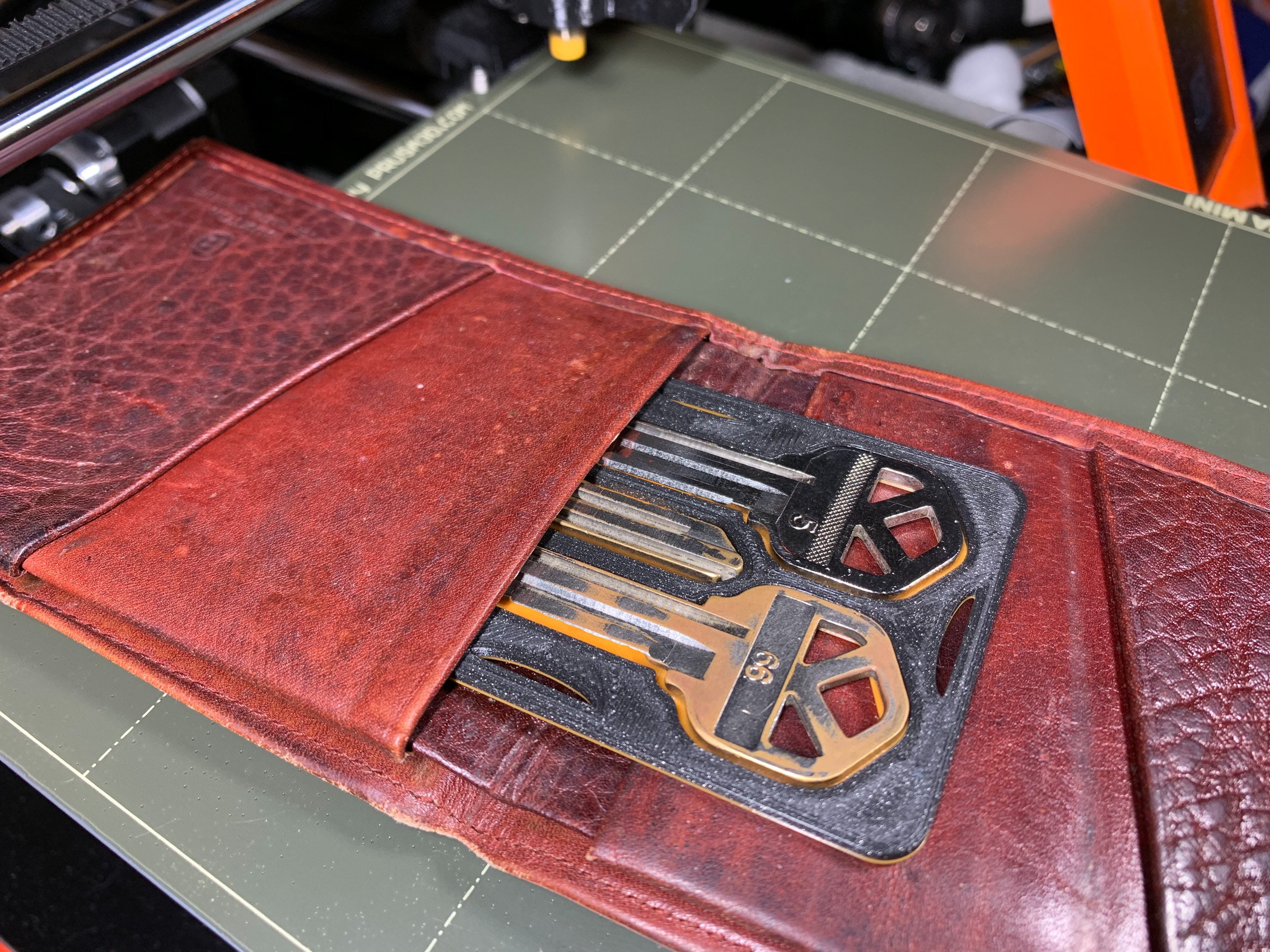 Slim Key Tray for the Ridge Wallet - Etsy