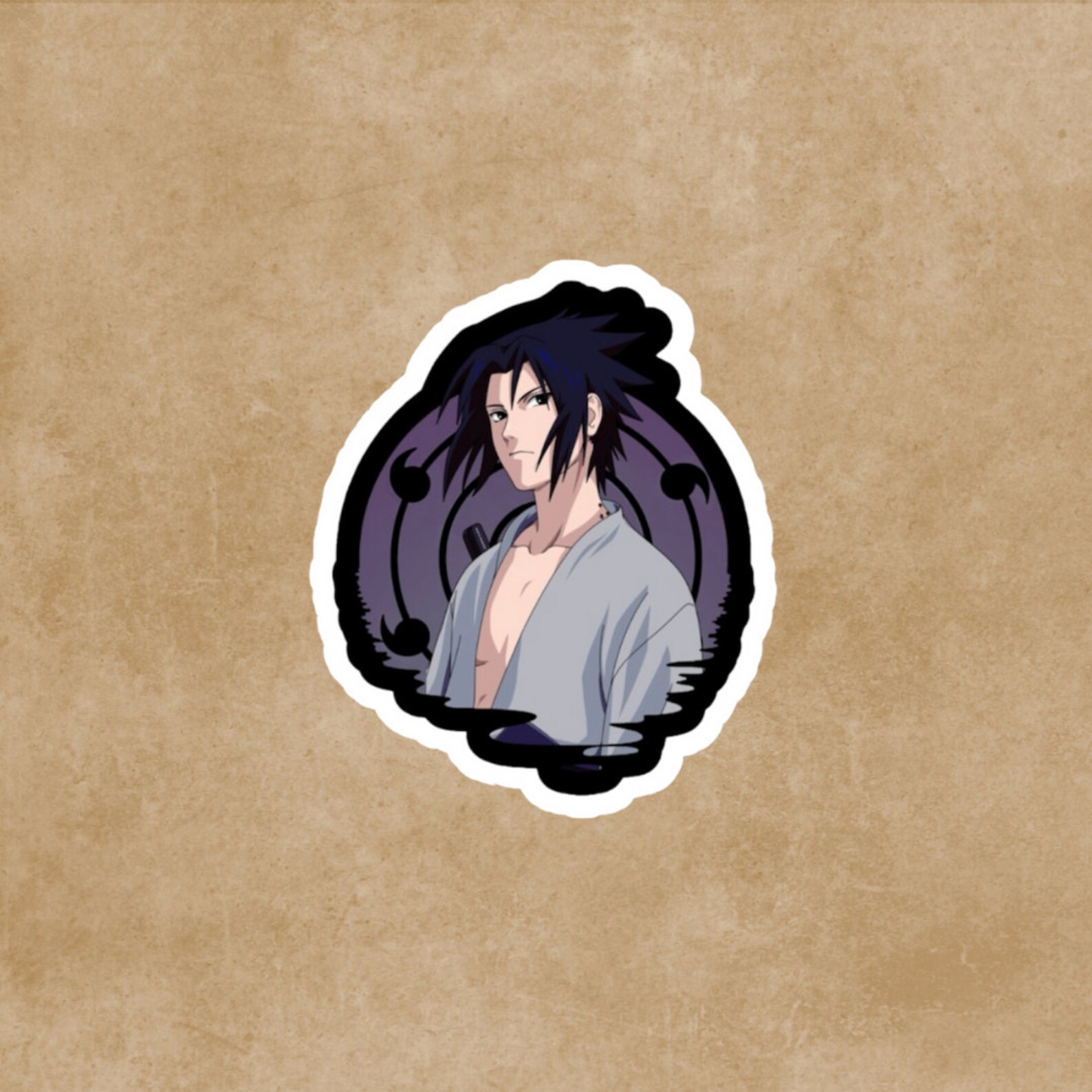 Sasuke & Kakashi Stickers Water Resistant Naruto Anime Perfect for ...