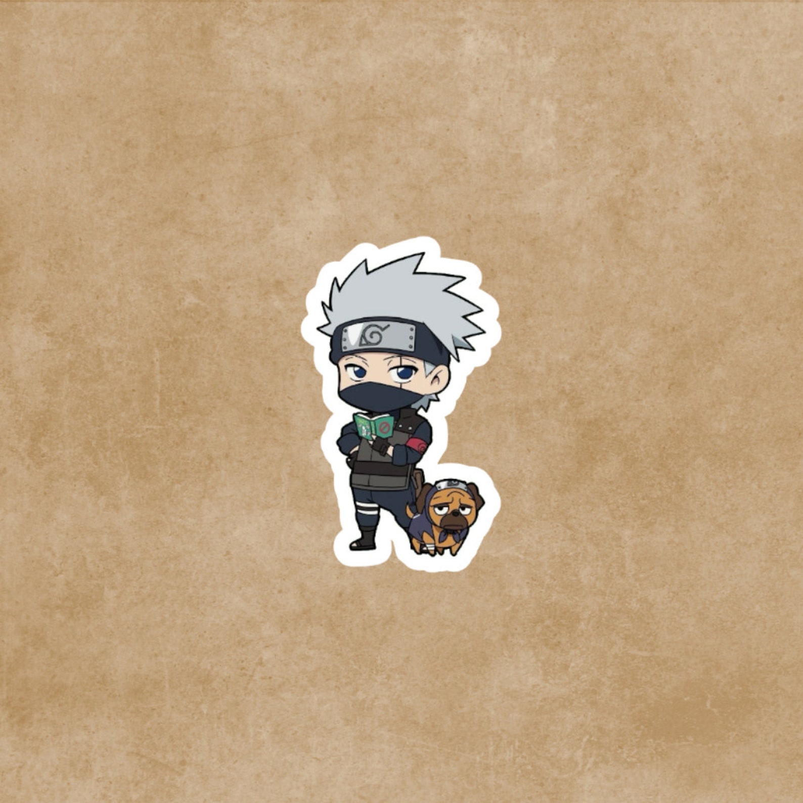 Sasuke & Kakashi Stickers Water Resistant Naruto Anime Perfect for ...