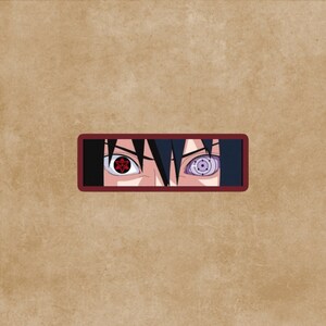 Sasuke & Kakashi Stickers Water Resistant Naruto Anime Perfect for ...