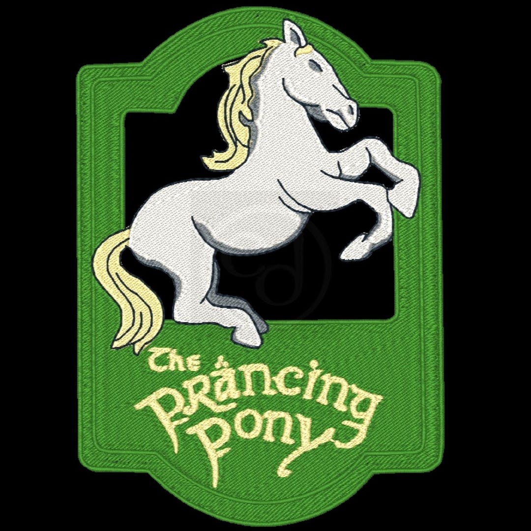 Middle Earth 21 - Prancing Pony Design - Etsy