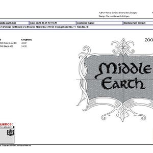 Middle Earth 1 Design - Etsy
