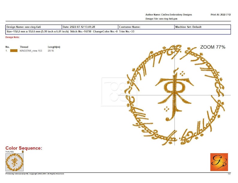 Middle Earth 2 One Ring Design - Etsy
