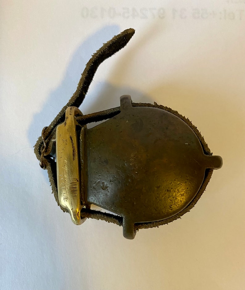 Antique Ottoman Turkish Bronze Gun Powder Container - Etsy