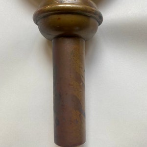 Antique Islamic Brass Finial Spear - Etsy