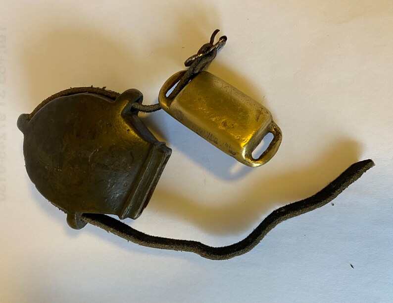 Antique Ottoman Turkish Bronze Gun Powder Container - Etsy