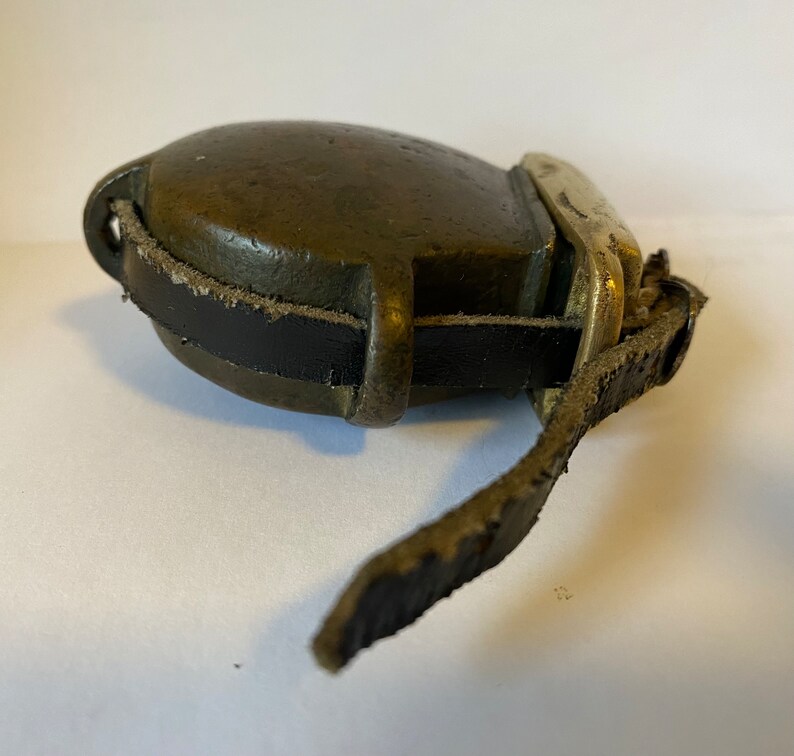 Antique Ottoman Turkish Bronze Gun Powder Container - Etsy