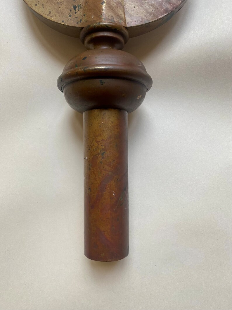 Antique Islamic Brass Finial Spear - Etsy