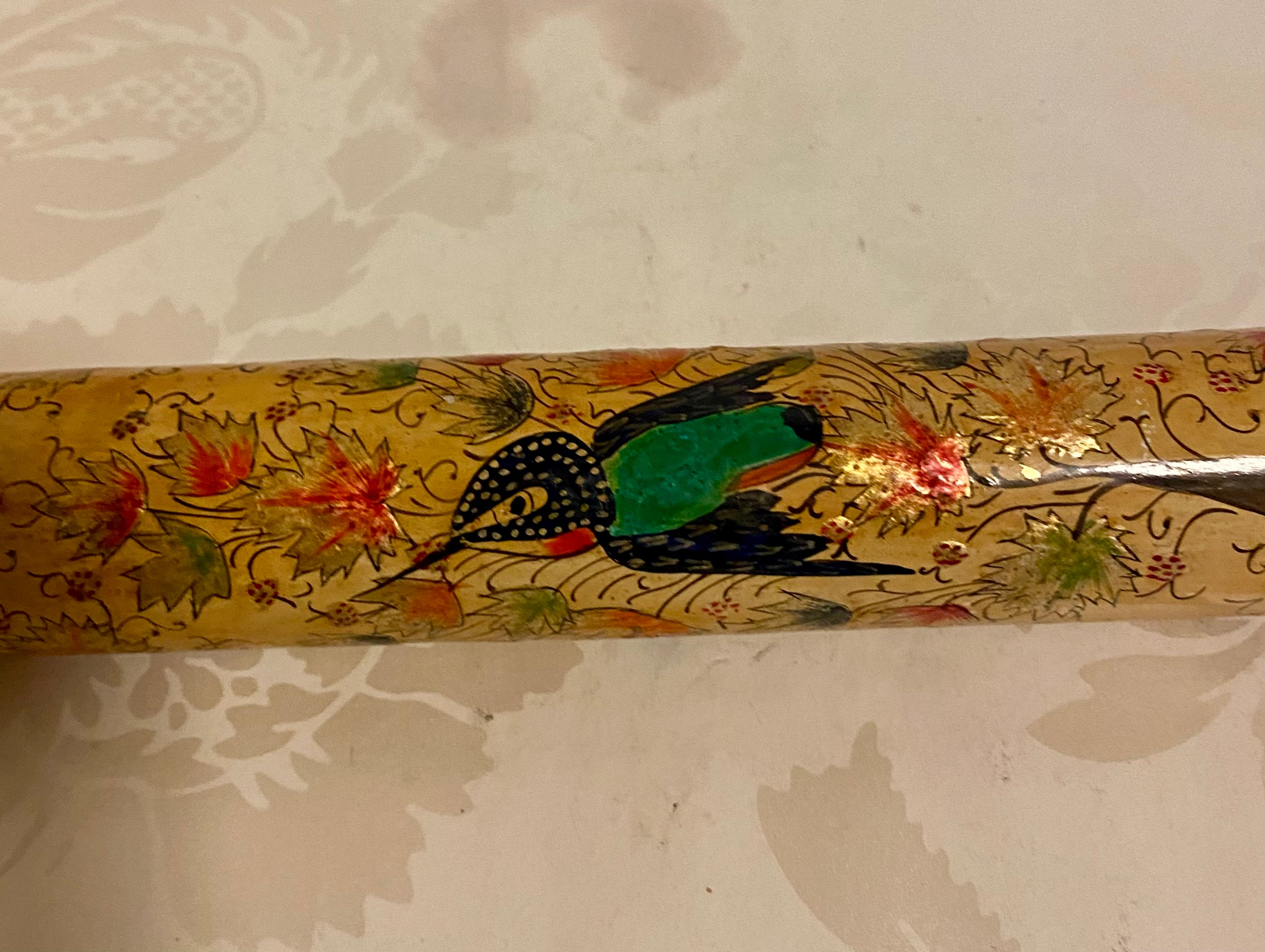 Antique Kashmir Paper Mache Manuscript Scroll Holder - Etsy