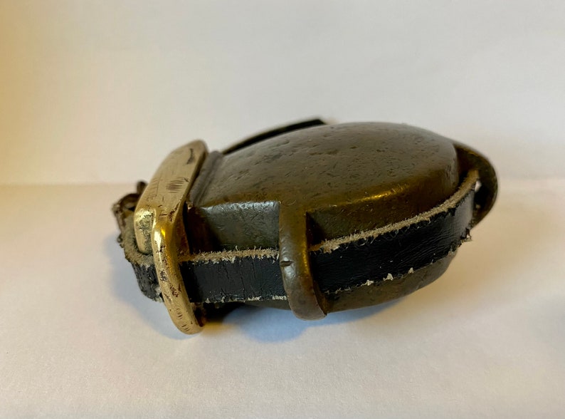 Antique Ottoman Turkish Bronze Gun Powder Container - Etsy