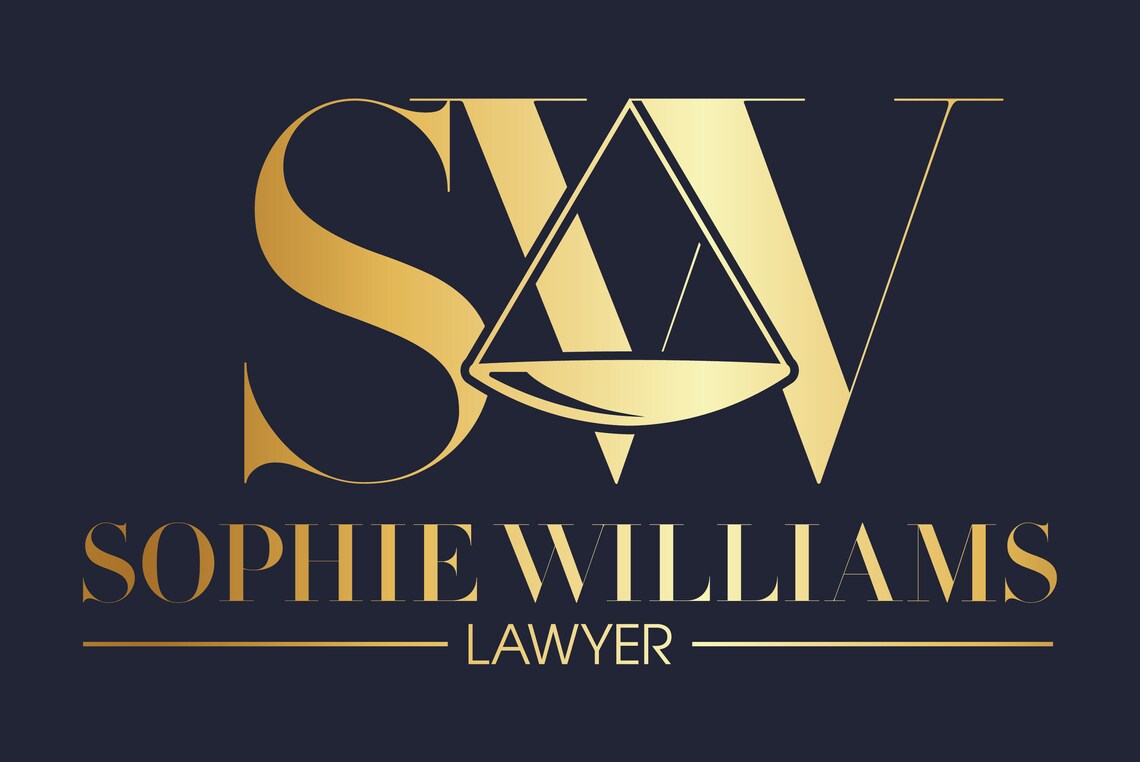 Gold Law Firm Logo Lawyer Logo Attorney Logo Design Letters | Etsy