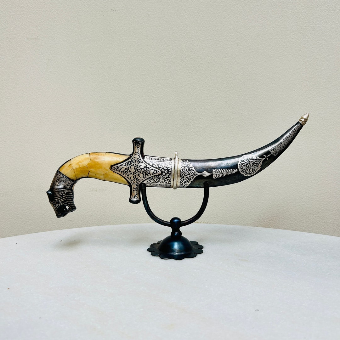 Indian Assorted Indian, Mughal, Indo Persian Dagger With Silver ...