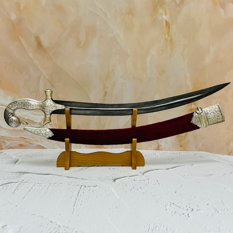 Indian Assorted Indo Persian Sikh Shamshir Sword in Medium Size With ...