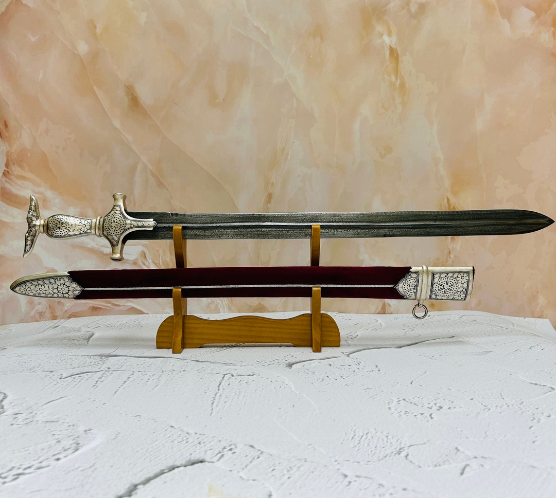 Indian Assorted Indo Persian Sikh Shamshir Sword in Medium Size With ...