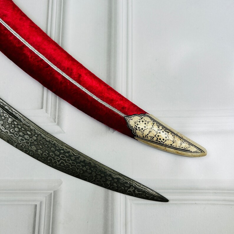 Indian Assorted Indo Persian Sikh Sword in Medium Size With Intricate ...