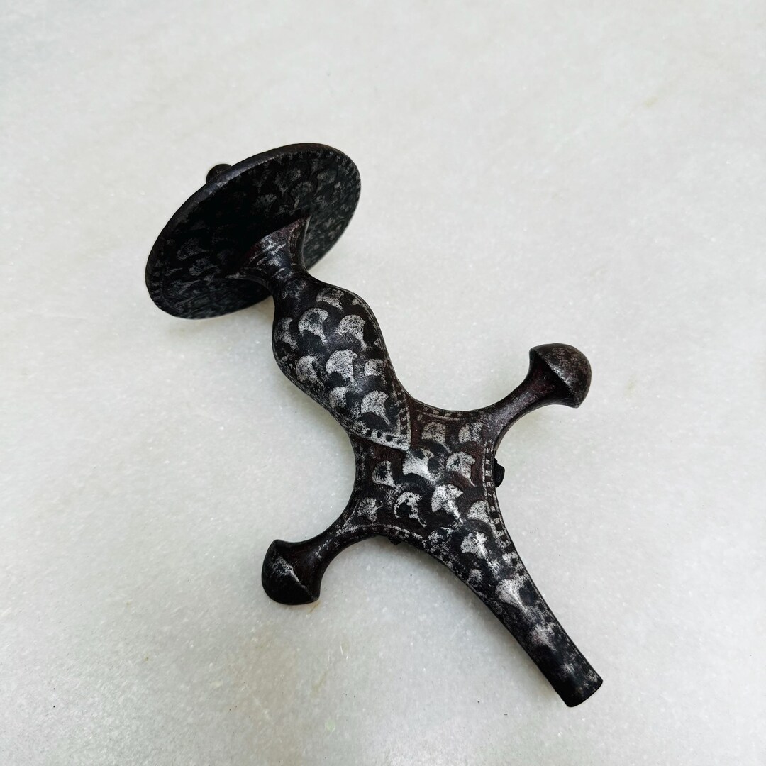 Vintage 18th Century Rare Original Antique Sword Handle With Hand ...