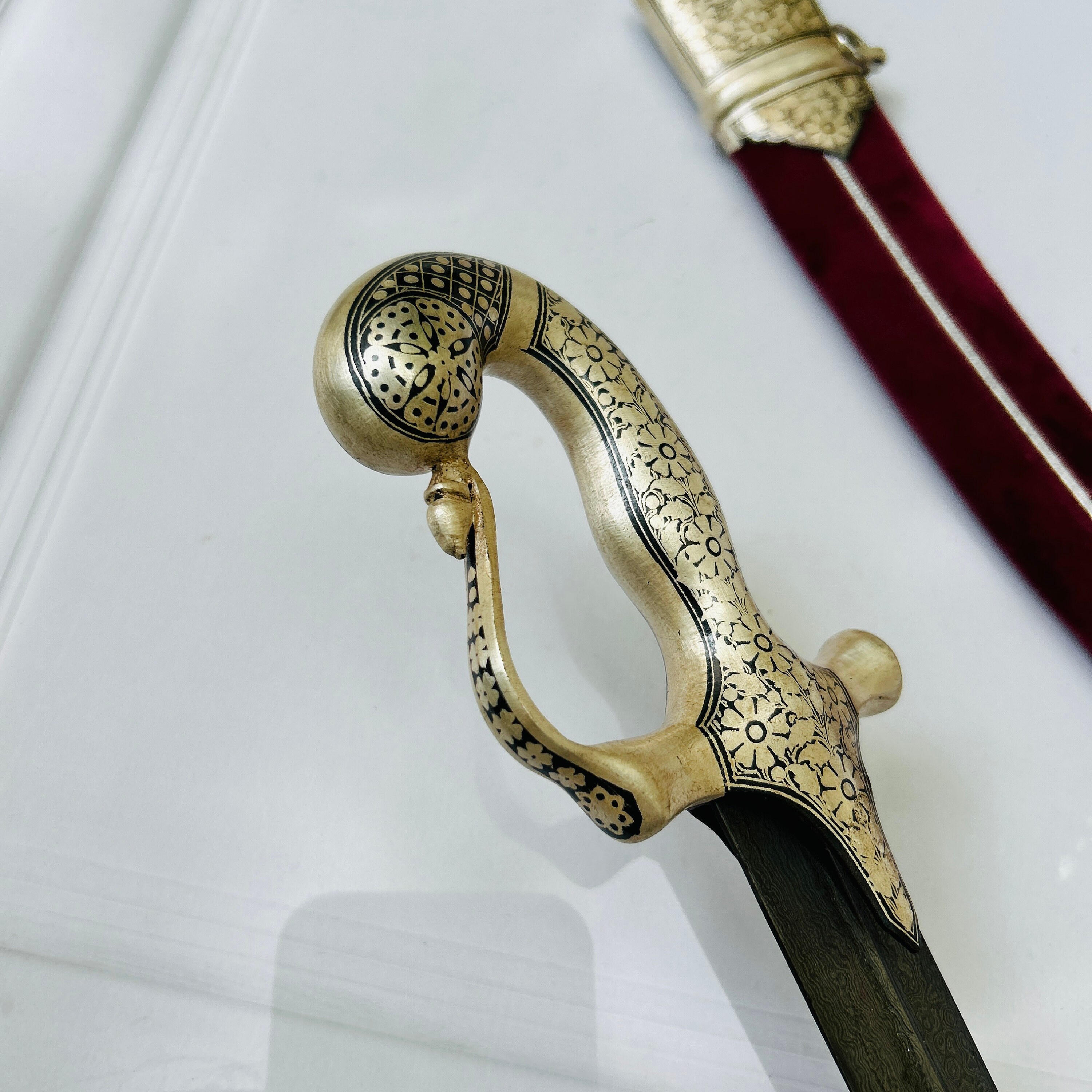 Indian Assorted Indo Persian Sikh Shamshir Sword in Medium Size With ...