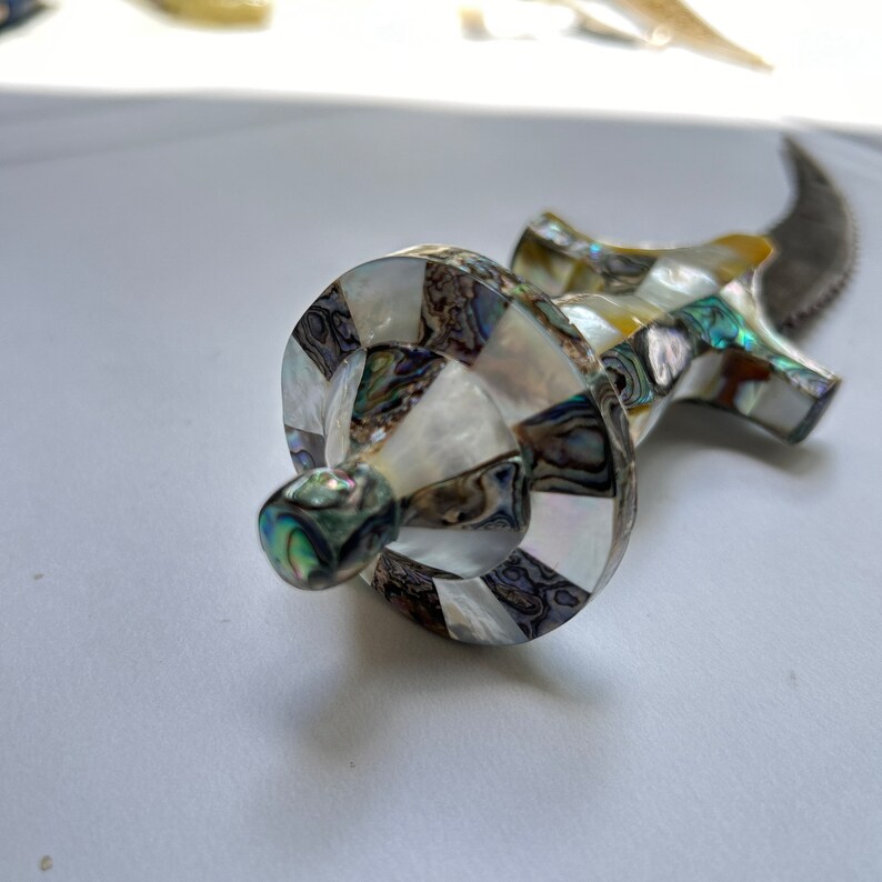 Indian Handcrafted Dagger With Mother of Pearl Chips & Blade With ...