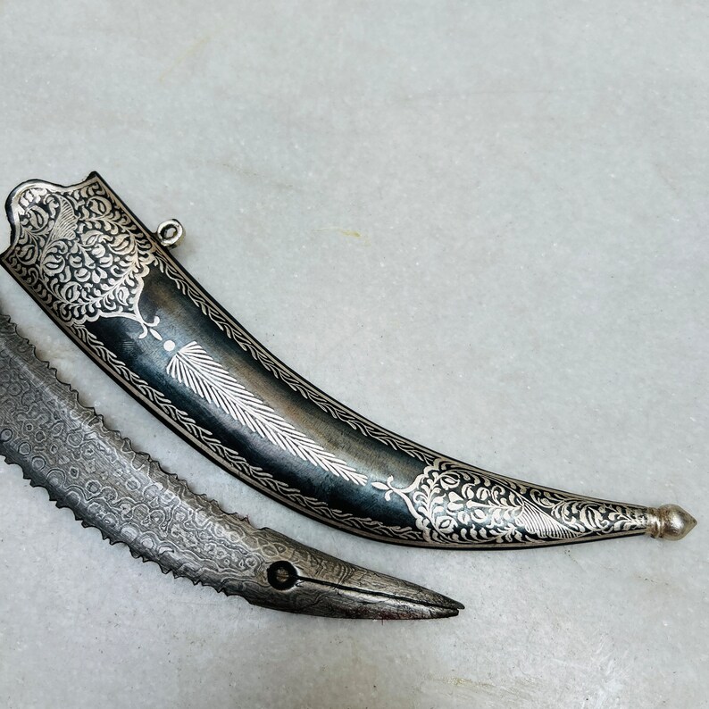 Assorted Mughal Arabic Turkish Islamic Knife Khanjar Dagger With Silver ...