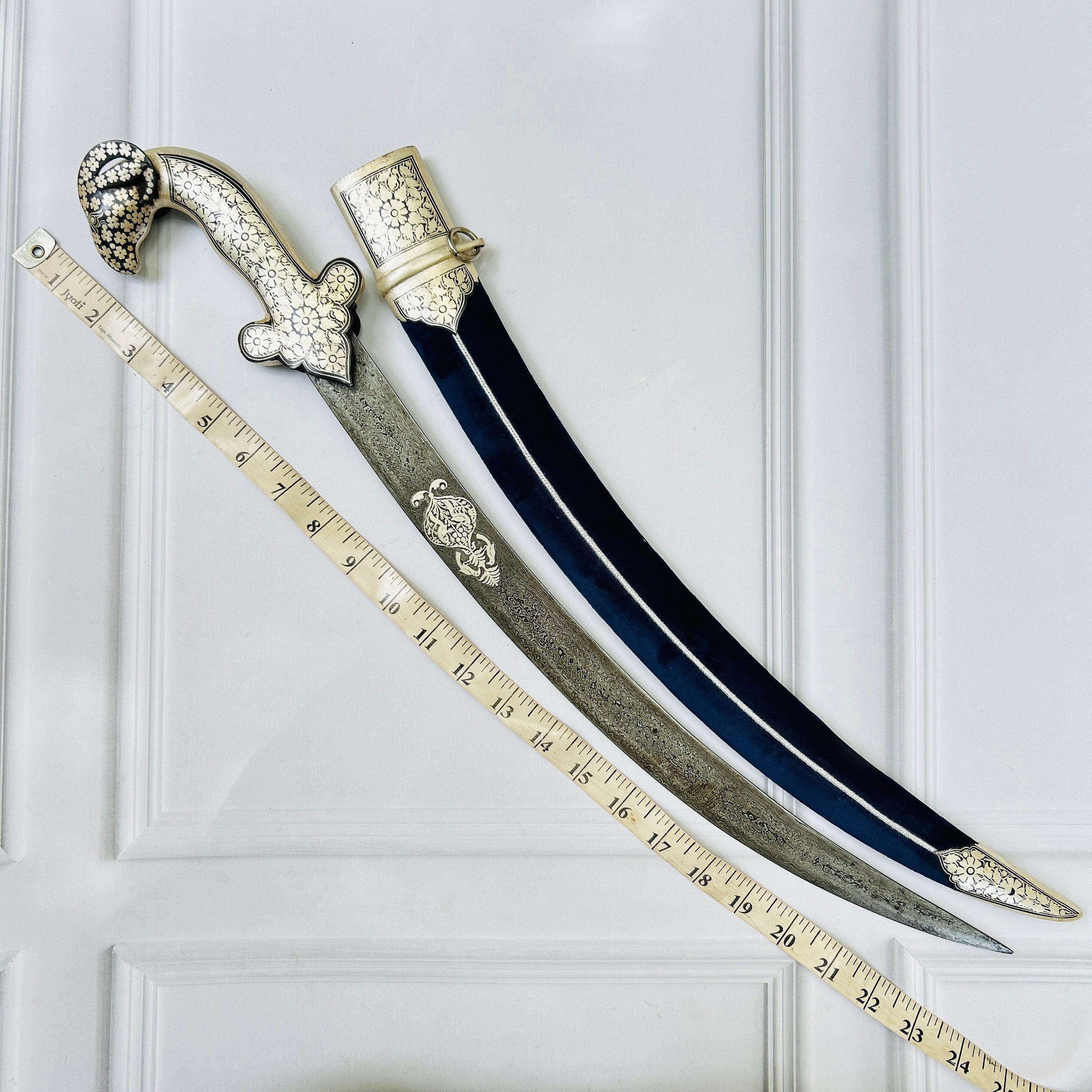 Indian Assorted Indo Persian Sikh Shamshir Sword in Medium Size With ...