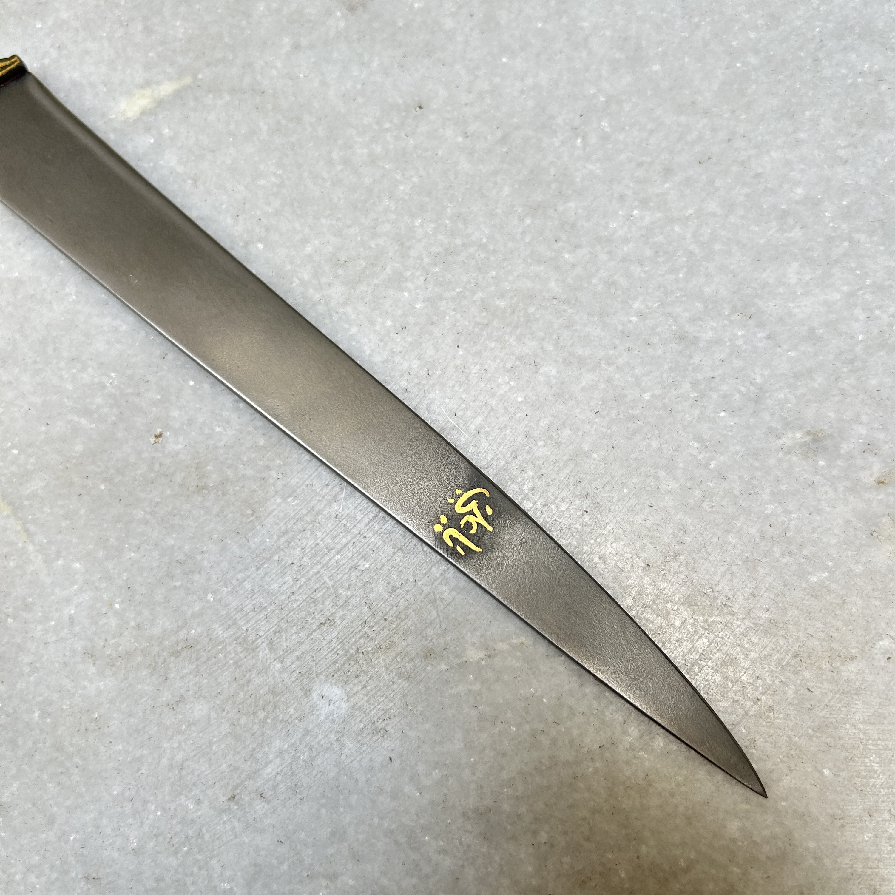 Indian Assorted Indo-persian Peshkabz/knife/chura With Gold Damascened ...