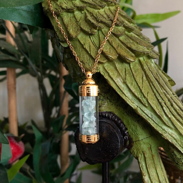 Vial Necklace - Etsy
