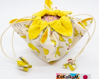 Japanese Drawstring Lunch Bag - Etsy