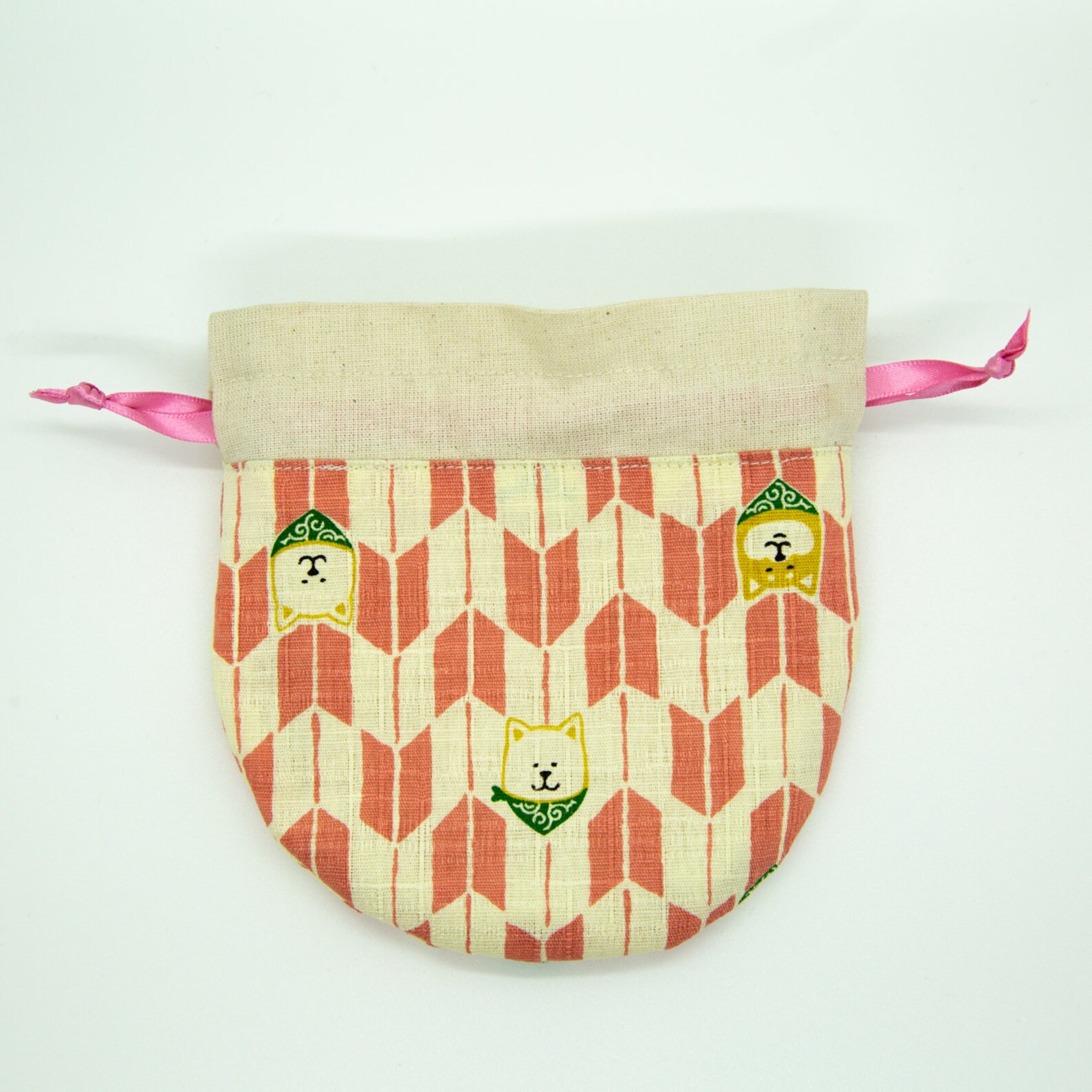 Japanese Drawstring Bag Kinchaku Bag Hand Made Gift | Etsy