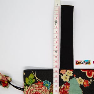 Japanese Drawstring Bag Kinchaku / Beautiful Handmade Gift Kimono ...